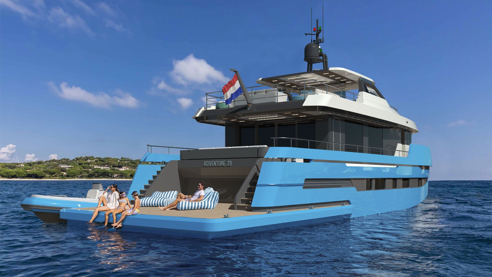 Non-stop exploring on board Lynx Yachts' Adventure 29